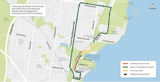 Corio Quay Road bridge upgrades - Transport Victoria