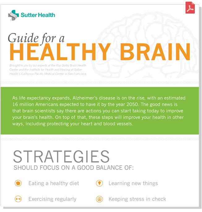Brain Health Guide | Sutter Health