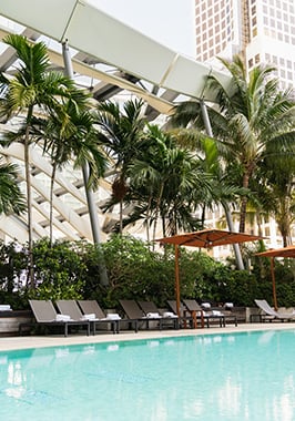 Pool & Deck | Restaurants & Bars at EAST Miami