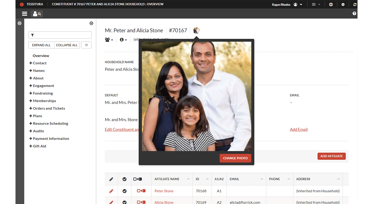 Unified CRM | Features | Tessitura Software