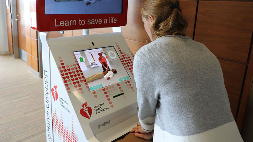 CPR training kiosk comes to UChicago Medicine's Center for Care and ...