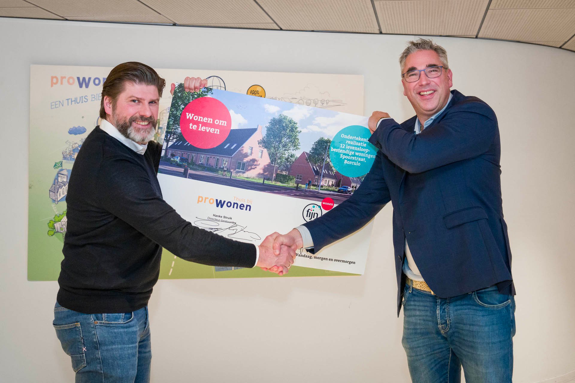 12 levensloopbestendige woningen in Borculo voor ProWonen
