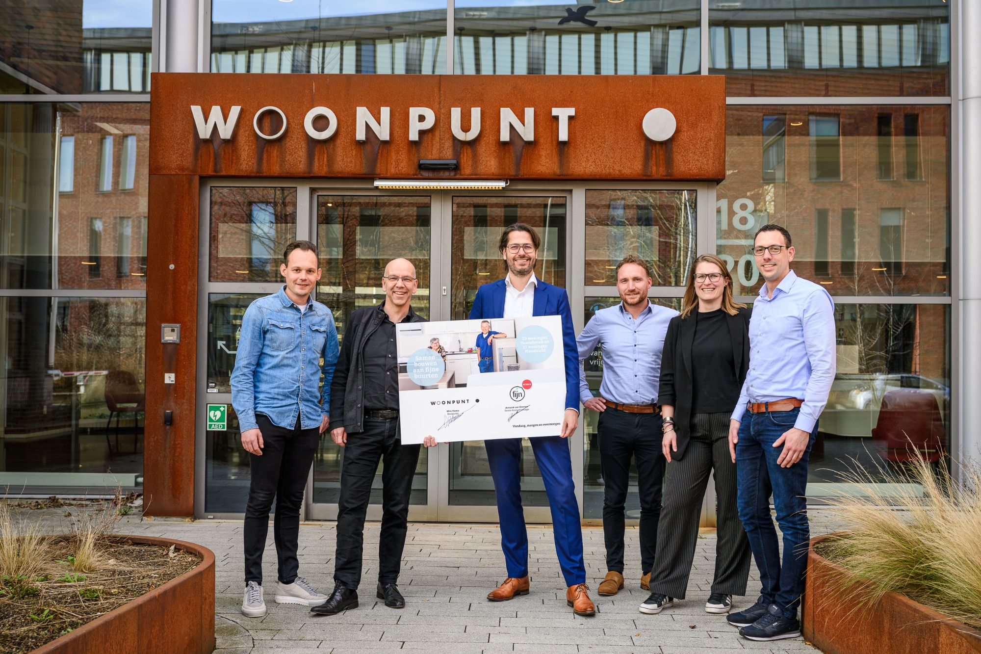 41 betaalbare huurwoningen voor Woonpunt in Hoensbroek en Maastricht