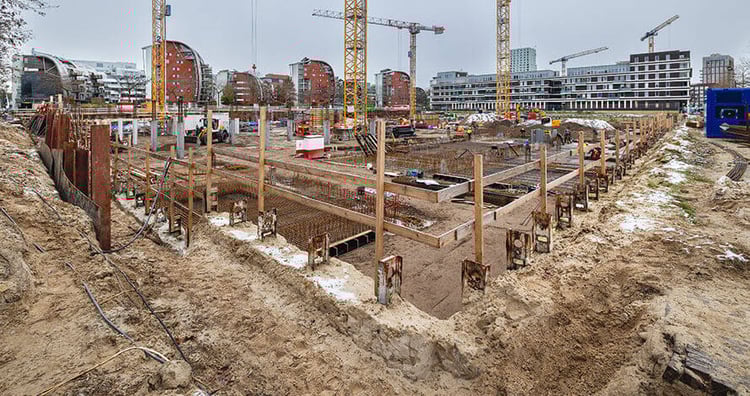Nieuwbouw Avans Hogeschool met studentenwoningen | Van Wijnen