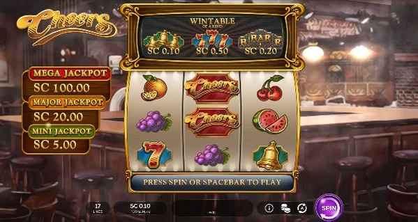 Cheers Slot Game | 94.11% RTP | Chumba Casino