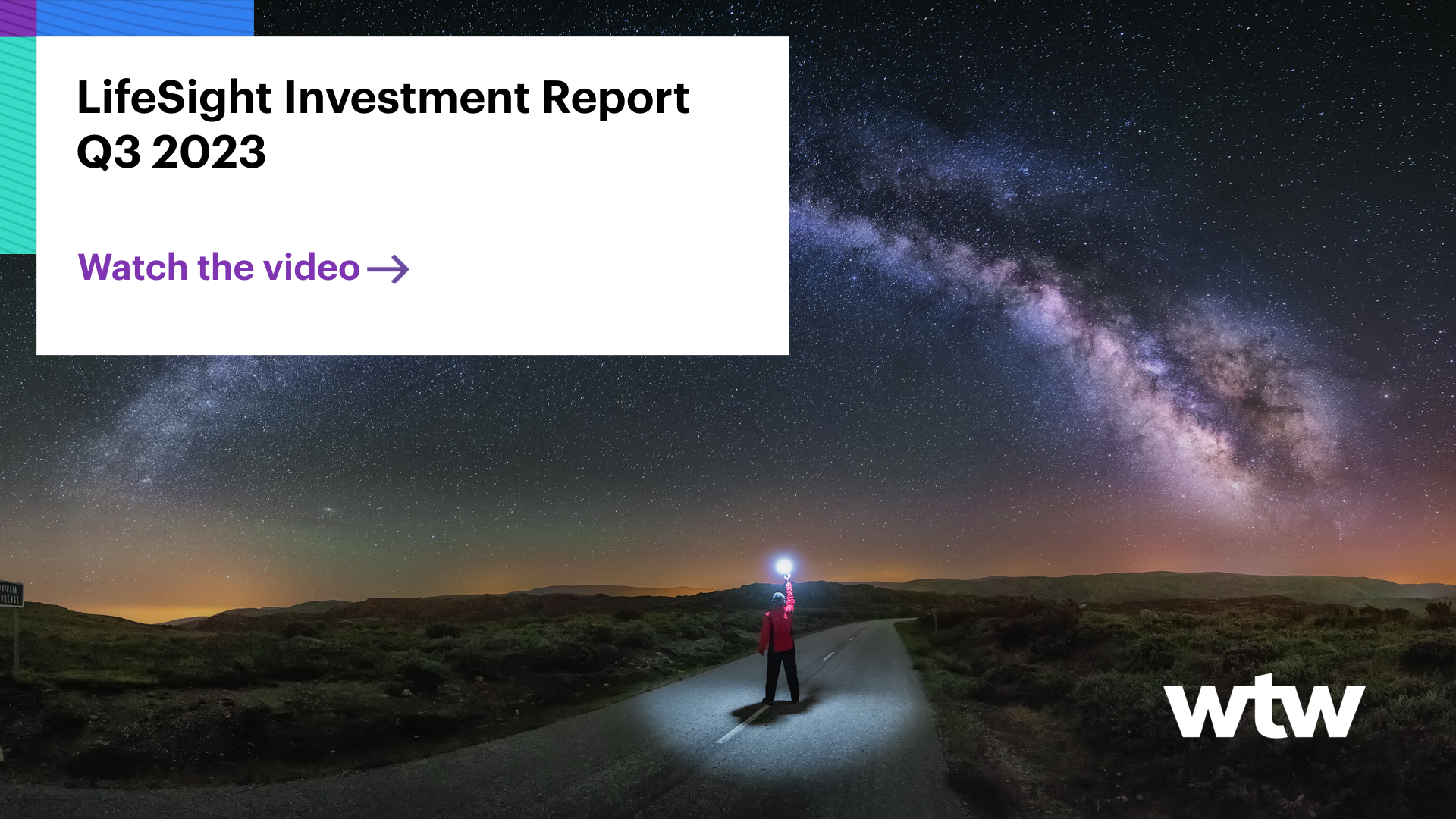 WTW quarterly update on market and LifeSight fund performance - WTW