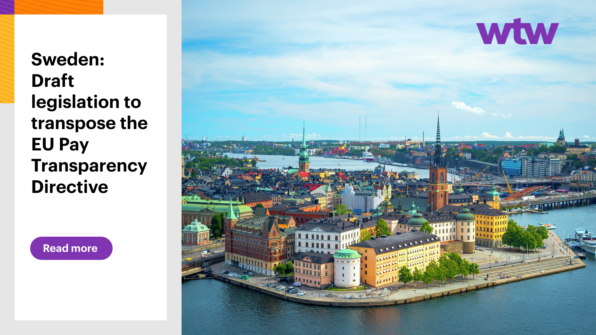 Sweden: Draft legislation to transpose the EU Pay Transparency ...