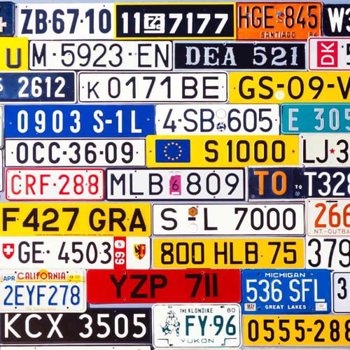 Länderkennzeichen von A-Z im Überblick