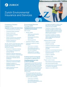 Environmental Insurance | Zurich Insurance
