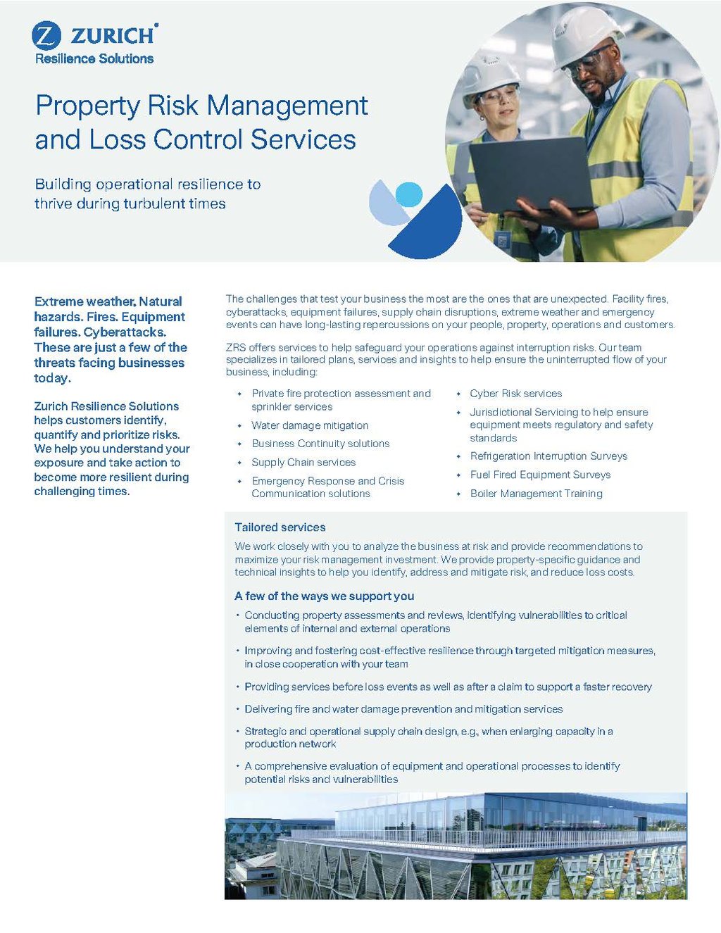 Captive Risk Management | Zurich Resilience Solutions